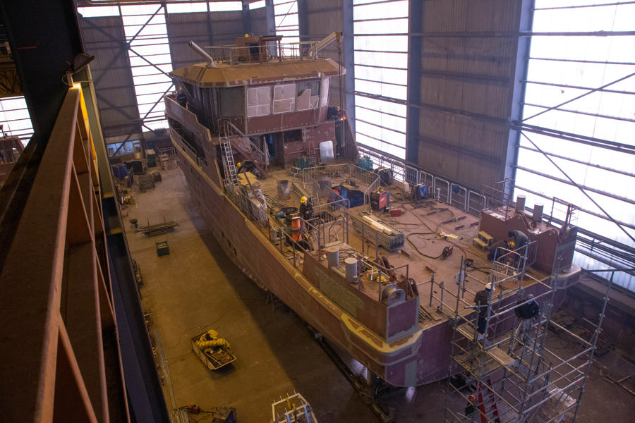 Survey ROV support vessel 'GEO RANGER'