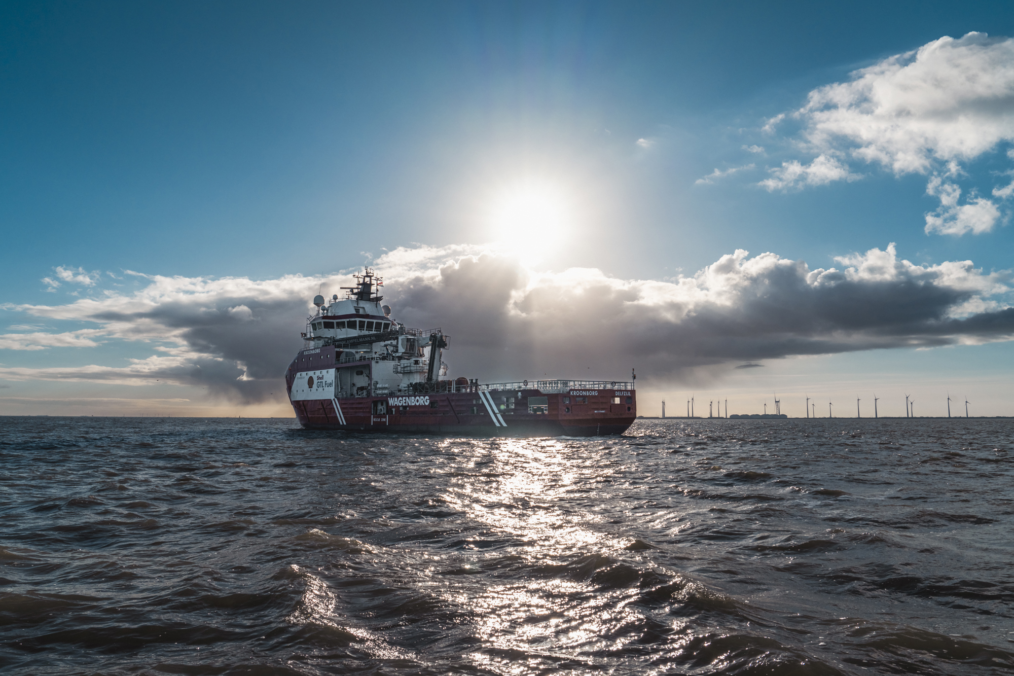 Walk to Work vessel Kroonborg marks 10 Years of Service